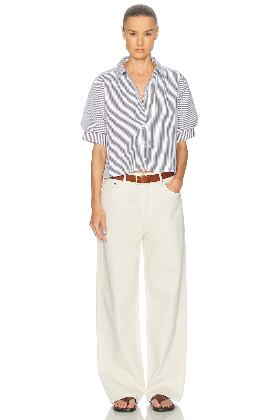 FRAME The Billow Sleeve Shirt